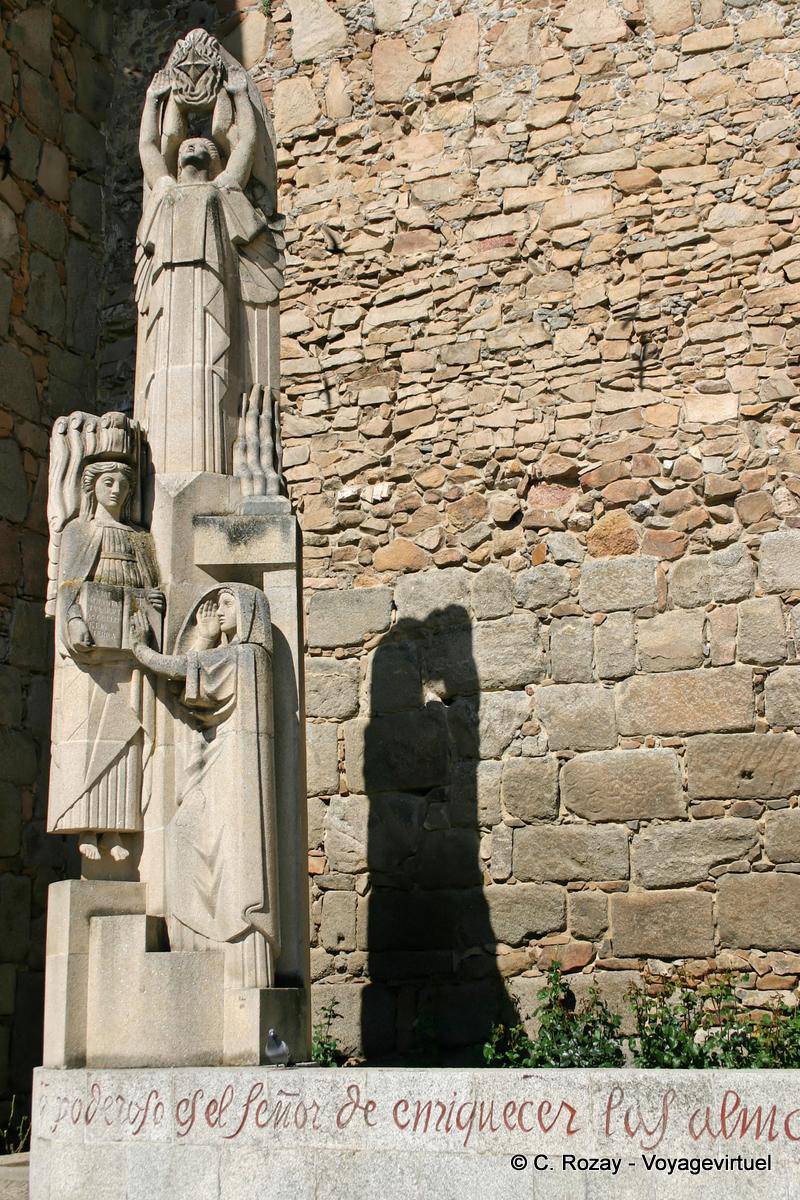 Statue storey, Ávila - Spain